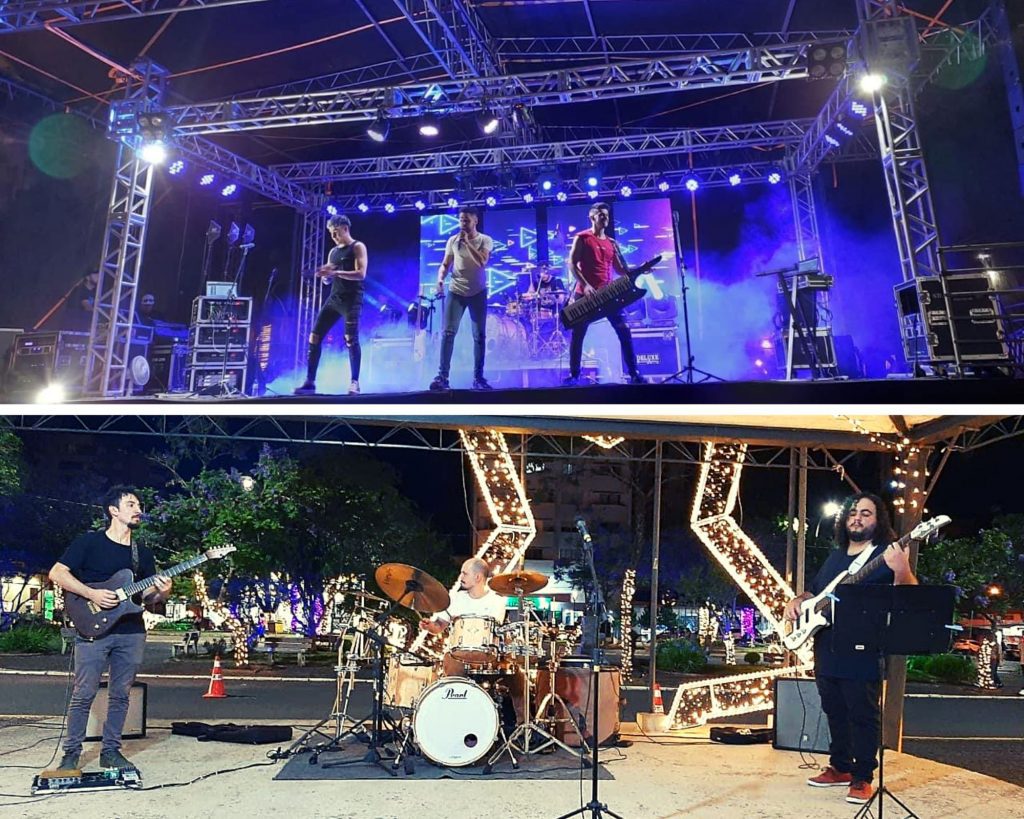 Encerrada a programação artístico cultural do Natal Erechim com Triou e ...